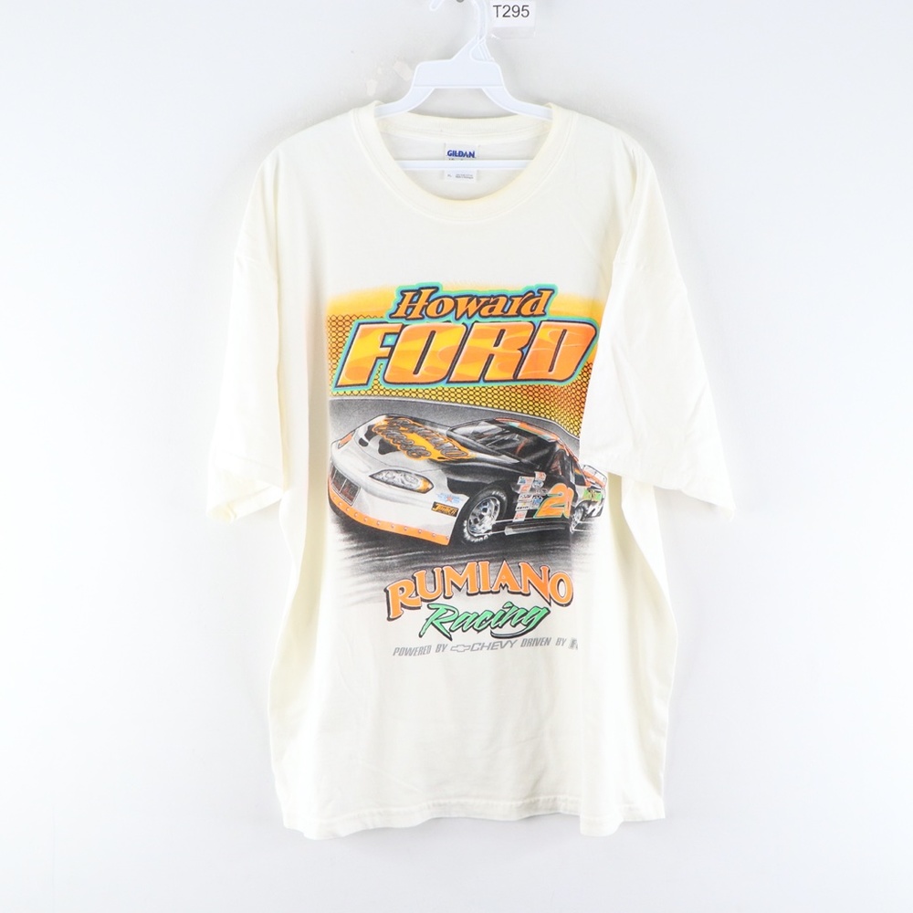 Vintage Nascar Howard Ford Rumiano Racing Shirt - Gem